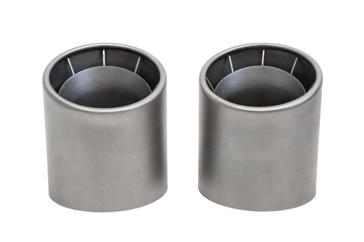 Porsche 718 GT4 RS / Spyder RS Weissach-Style Bolt-On Exhaust Tips ...